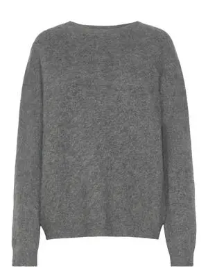 Max Mara Weekend Max Mara Crew Neck Knitted Sweater Dark Gray