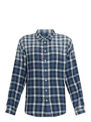 Dsquared2 Long-sleeved Shirt Blue