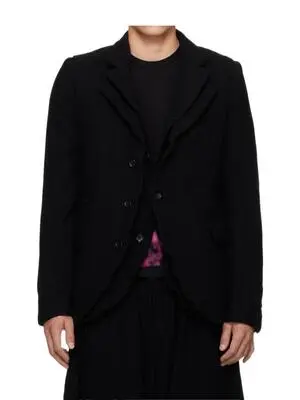 Comme Des Garçons Long-sleeve Jacket - Black