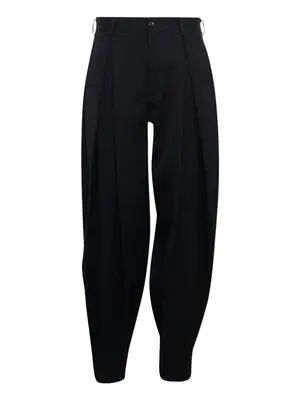 Comme Des Garçons High-waisted Trousers - Black