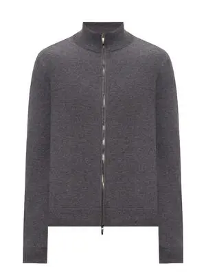 Peserico Long-sleeve Knit Top Solar Ash