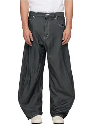 Comme Des Garçons Belt-loop Jeans - Black