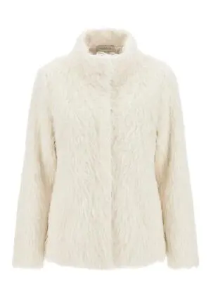 Peserico Long-sleeve Jacket With A Stand-up Collar - No