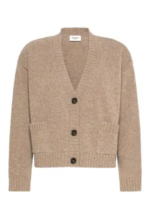 Max Mara Weekend Max Mara Cropped Pocket Cardigan Hazelnut Brown