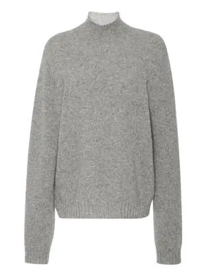 THE ROW Kensington Turtleneck Jumper - Grey