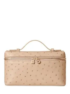 Loro Piana Zippered Shoulder Bag - Pink