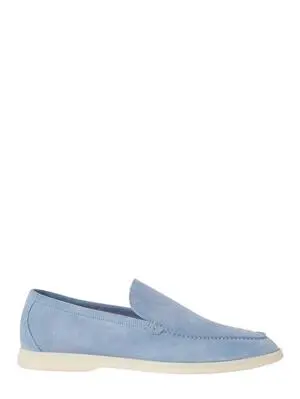 Loro Piana Summer Walk Mokasin Shoes Blue