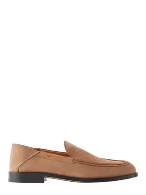 TOD'S Round-toe Loafers Brown