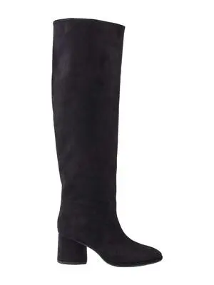 AeydĒ Almut Suede Knee Boots - Black