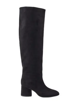 AeydĒ Almut Suede Knee Boots - Black