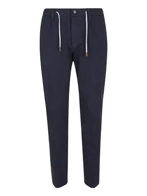 Eleventy Eleventy Regular Fit Pants Black
