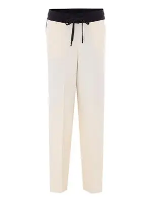 Elisabetta Franchi Drawstring Knitted Trousers - No