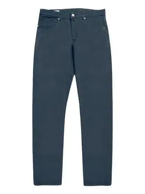 Incotex Slimfit Fivepocket Trousers - Medium Blue