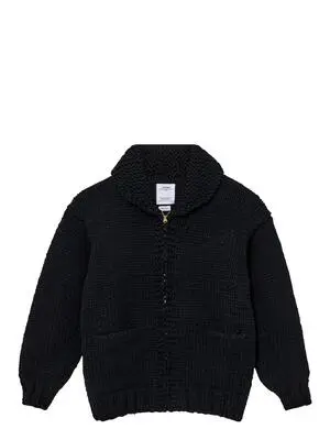 Visvim Zippered Knit Cardigan - Black