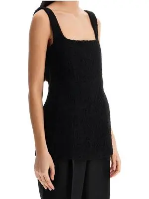TOTEME Square Collar Sling - Black