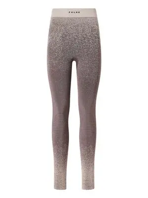 Falke Stretch-jersey Ski Leggings - Burgundy
