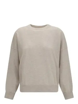 Brunello Cucinelli Monili-chain Sweater - Beige