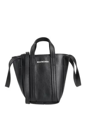 Balenciaga Medium-sized Leather Bucket Bag - Black