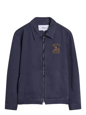 PALMES Western Zip Jacket - Navy