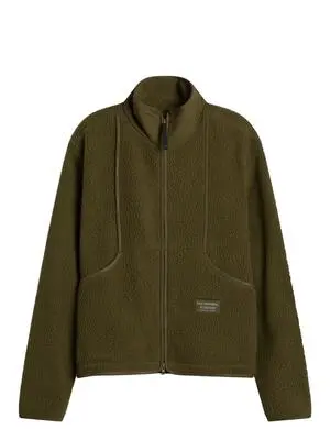 PAS NORMAL STUDIOS Off-race Pile Fleece Jacket - Deep Olive