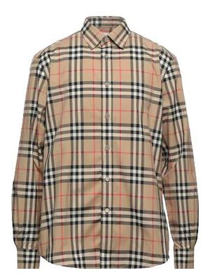 Burberry Shirt Size Cotton - Beige