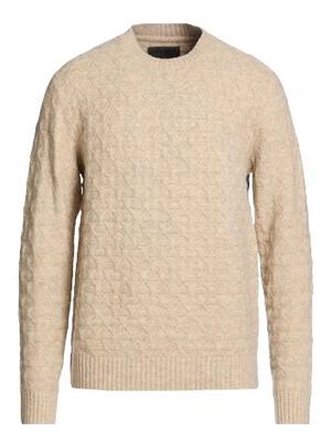 JACK & JONES Premium Sweater Size Acrylic, Recycled Polyester, Wool, Elastane - Beige