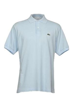 Lacoste Polo Shirt Sky Size Cotton - Blue
