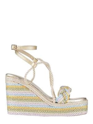TOSCA BLU Espadrilles Platinum Size Textile Fibers, Synthetisches Material - Grey