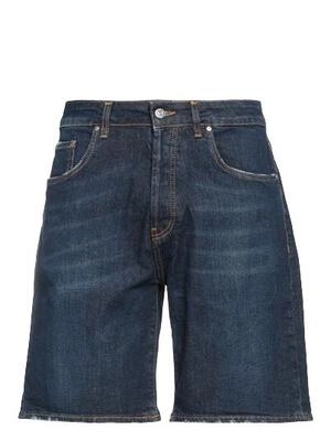 LIU •JO MAN Denim Shorts Size Cotton, Elastane - Blue