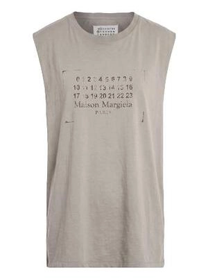 MAISON MARGIELA T-shirt Size Cotton - Grey