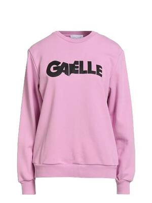GAELLE PARIS Sweatshirt Size Cotton, Polyester, Elastane - Pink