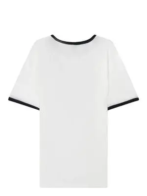 SECOND / LAYER Graphic-print Cotton T-shirt
