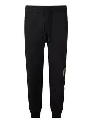 Paul & Shark Logo-print Cuffed Track Pants - Black