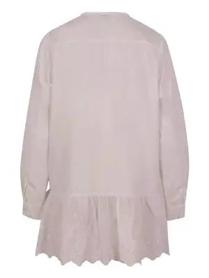 JOVONNA Mireya Broderie-anglaise Ruffled Blouse