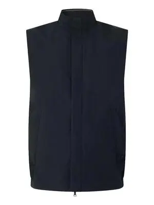 Paul & Shark Zip-up Sleeveless Jacket - Black