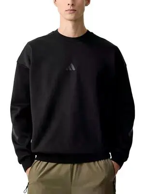 Adidas Z.n.e Logo-print Sweatshirt Black