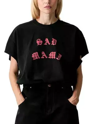 WILLY CHAVARRIA Slogan-print Bodysuit - Black