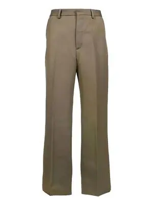 SECOND / LAYER Zooty Flare-silhouette Trousers - Neutrals