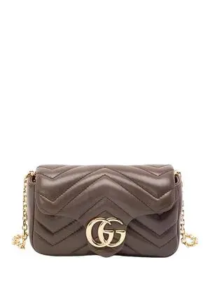 GUCCI Mini Gg Marmont Matelassé Shoulder Bag
