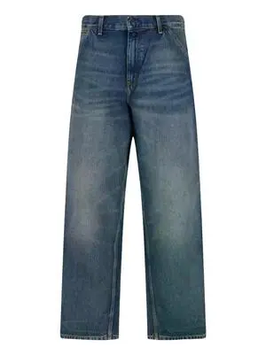 Carhartt Work In Progress Single Knee Pant Faded-effect Jeans - Blue
