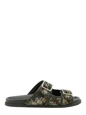GUCCI Gg Supreme Camouflage-print Sandals