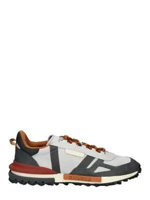 Lacoste Elite Active Panelled Lace-up Sneakers - Grey