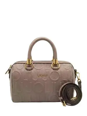 Liu Jo Small Handbag With Logo - Neutrals