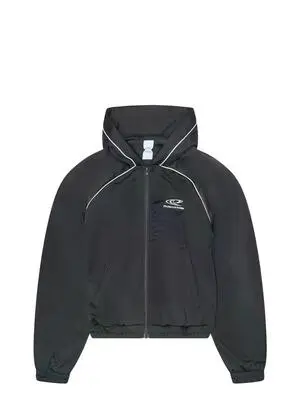 PROTOCOL INDEX Zip-up Hooded Jacket - Black