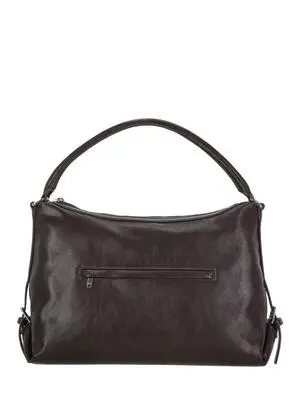 STAND OIL Mini Mushy Logo-print Tote Bag - Brown