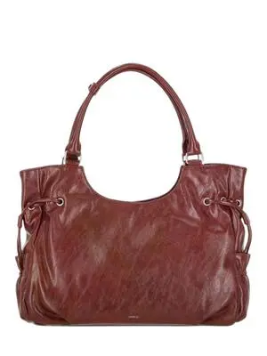 STAND OIL Breezy Drawstring-detail Shoulder Bag - Red