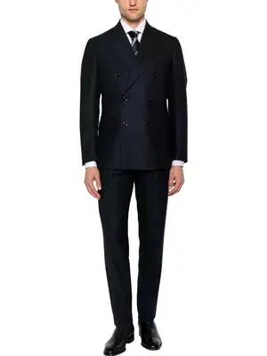 LARDINI Feeling Double-breasted Suit - Blue