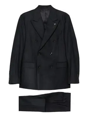 LARDINI Feeling Double-breasted Suit - Blue
