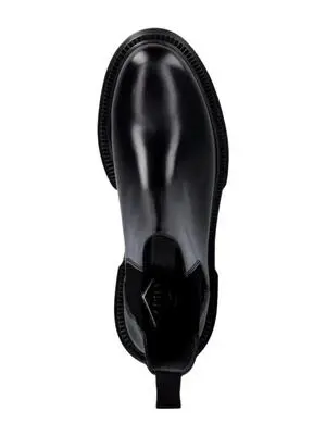 ADIEU PARIS Round-toe Chelsea Boots - Black