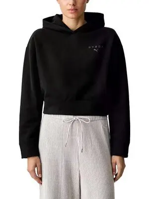 PUMA X Hyrox Logo-print Hoodie - Black